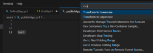 Hotkeys to transform text to UPPERCASE or to LOWERCASE in Visual Studio and Visual Studio Code ...